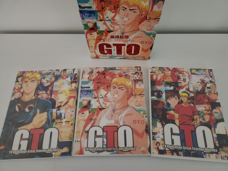 GTO Great Teacher Onizuka Complete Anime Series | Episodes 1-43 (5 DVD ...
