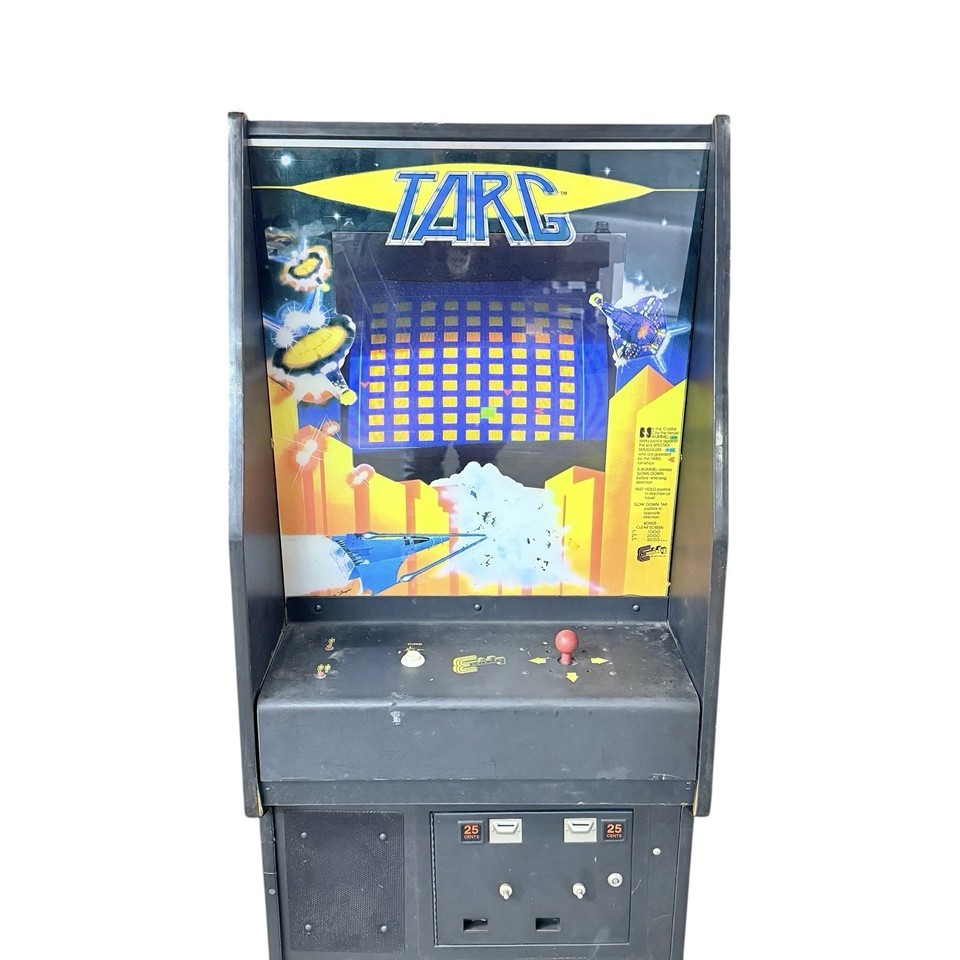 Vintage 1980 Exidy TARG Upright Video Arcade Game TESTED & WORKING | eBay