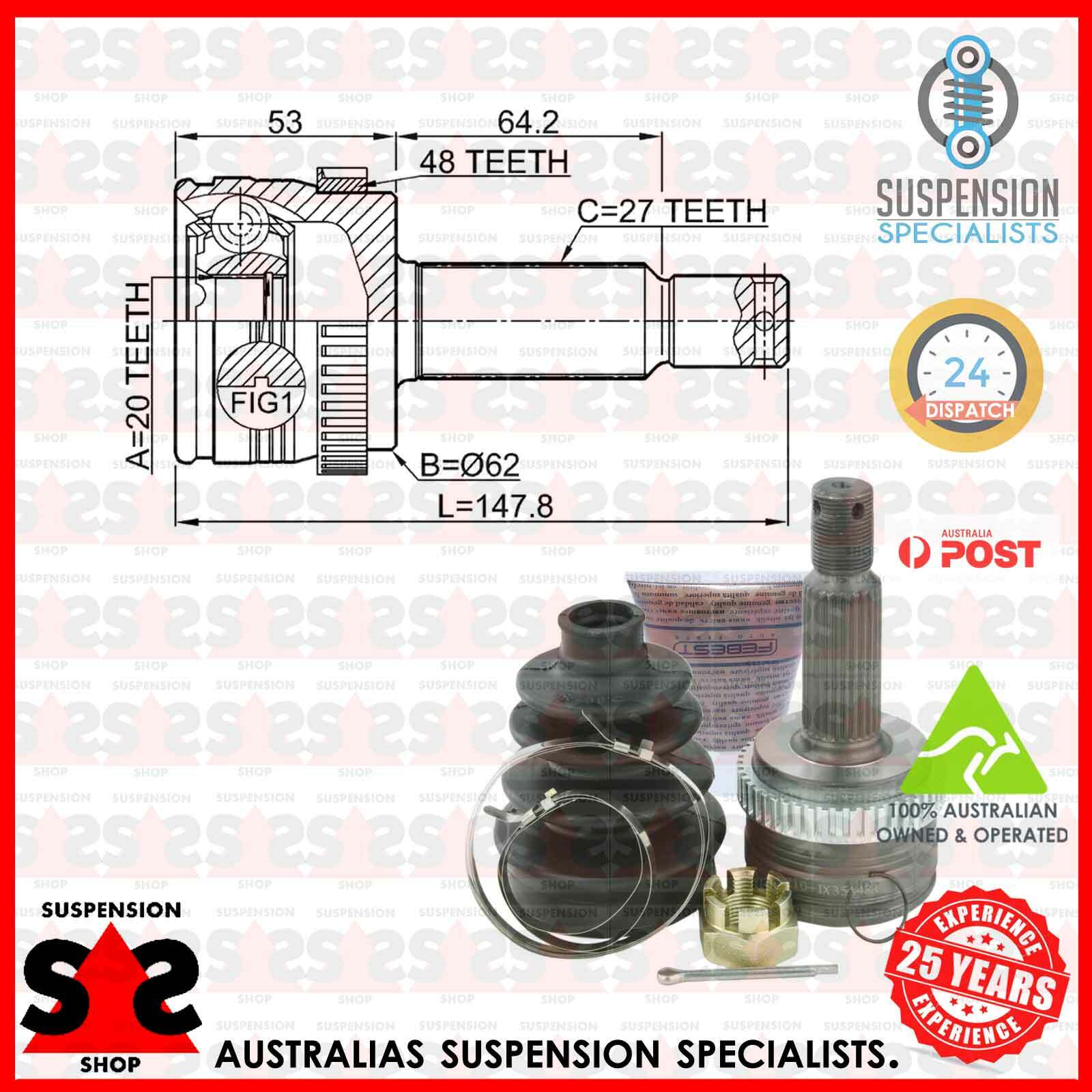 Rear Axle Joint Kit, Drive Shaft Suit HYUNDAI Ix35 (Lm, El, Elh) 2.4 ...