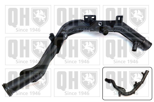 Coolant Flange / Pipe fits PEUGEOT PARTNER 1.9D 96 to 15 Water QH ...