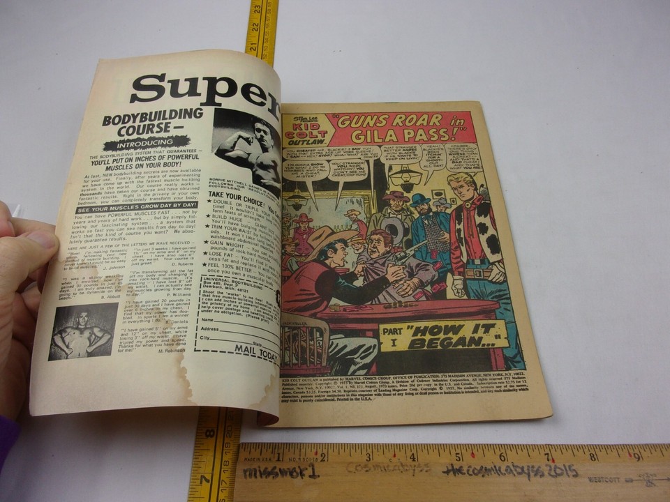 Kid Colt Outlaw #173 comic book 1970s western gunfight VG+ | eBay