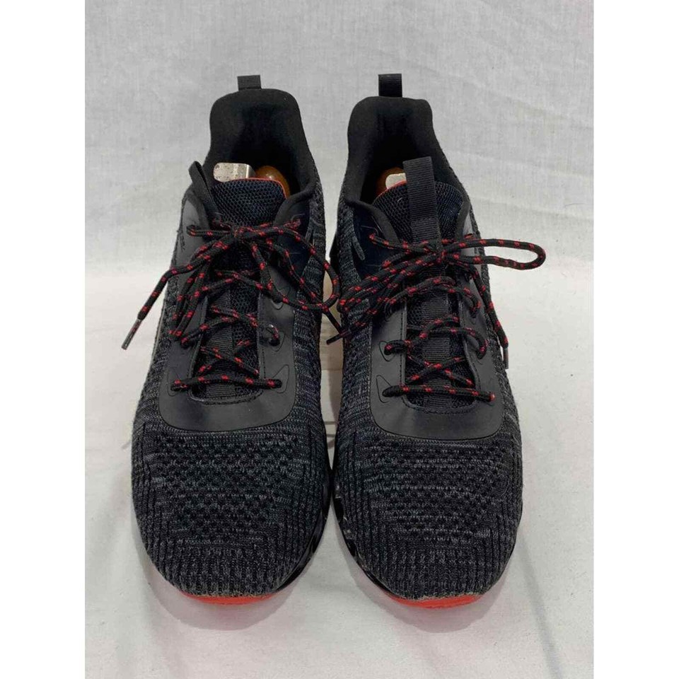 Black/Red Flames Fire Fashion Sneakers Shoes EU 45 (US 12) | eBay