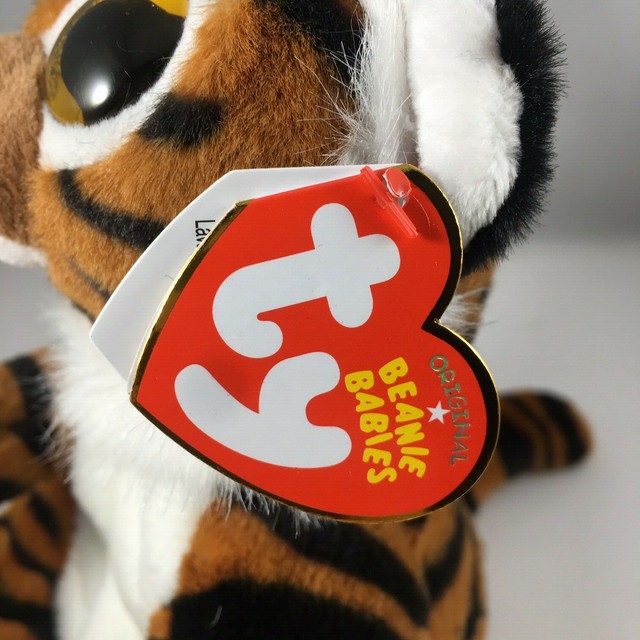 Ty Beanie Baby Bellies CLAWDIA the Tiger (6 Inch) MWMT Plush Toy ...