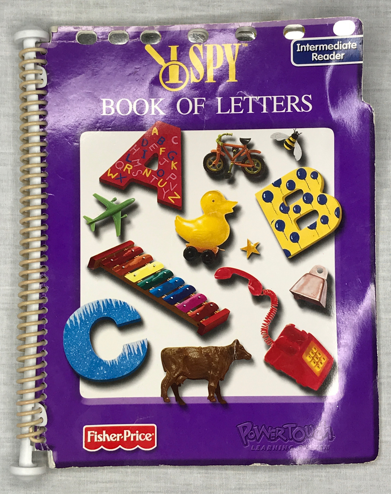 Fisher Price PowerTouch Learning System I SPY Book of Letters BOOK ONLY ...