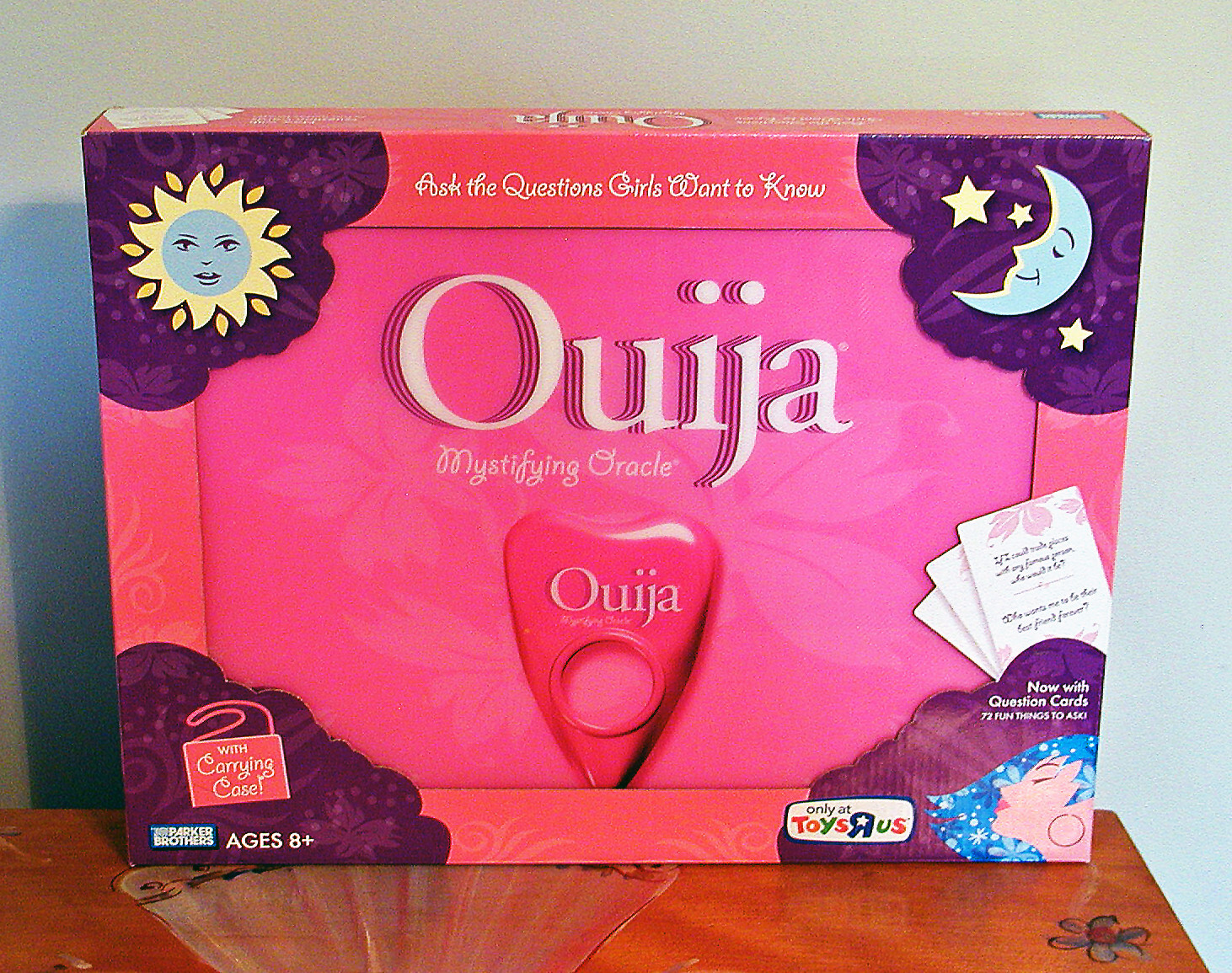 RARE 2008 Pink for Girls Ouija Board Game Mystifying Oracle ...