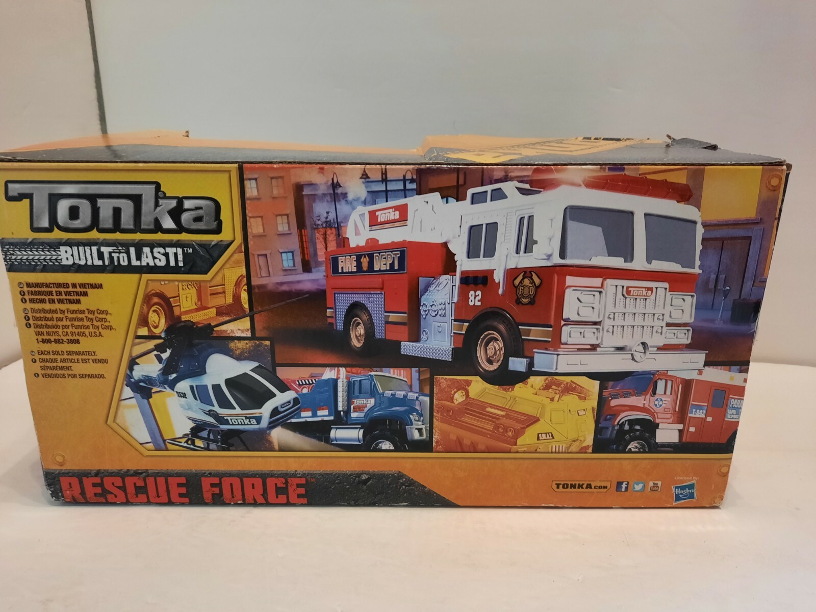 Tonka Built To Last Rescue Force Sanitation Dept Truck 2016 Works 11 ...