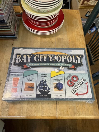 BAY CITY Opoly A Game Celebrating Bay City Michigan NEW & FACTORY ...