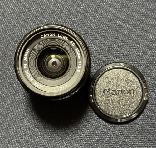 Canon FD 28mm f/2.8 Lens with Filter, Used, Clean, No Fungus | eBay