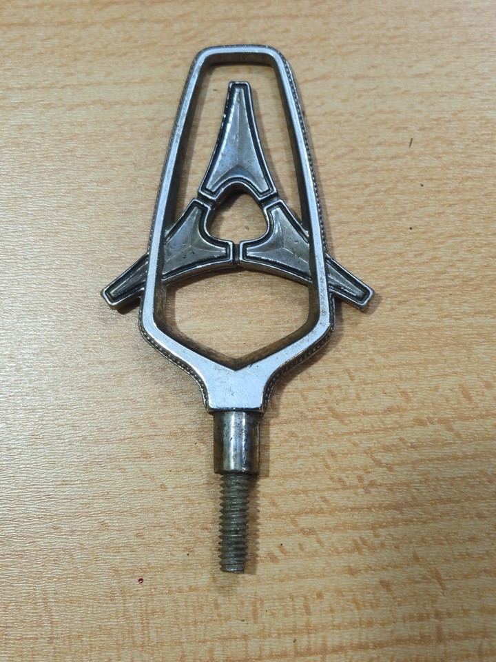 Vintage Dodge Hood Ornament Metal Emblem and Mount Badge Original RARE ...