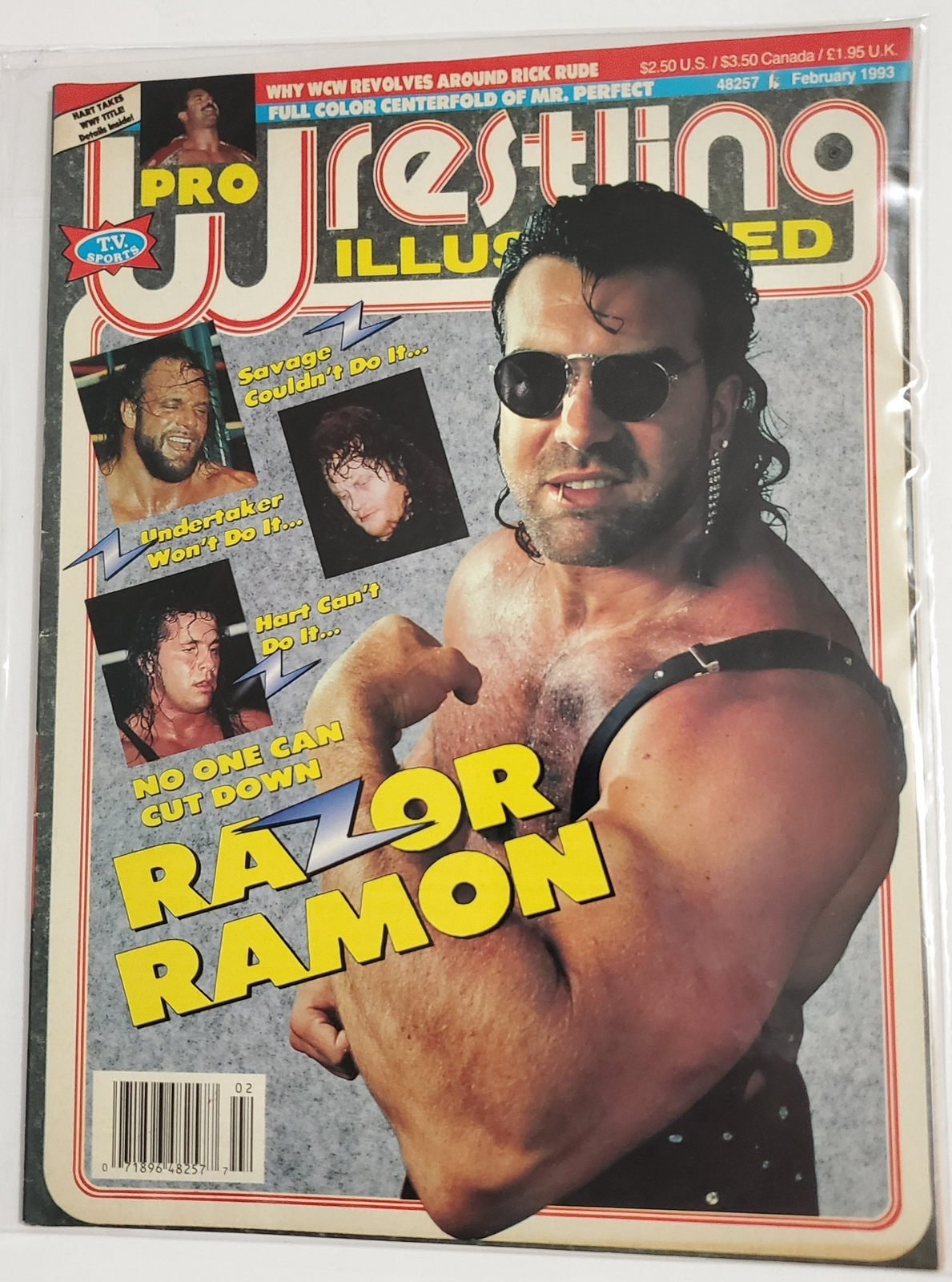 PRO WRESTLING ILLUSTRATED - RAZOR RAMON - FEB. 1993 | eBay
