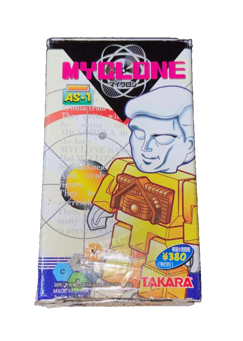 2002 TAKARA MYCLONE AS-1 MH011 PEACEMAN MICROMAN ROBOT MINI FIGURE TOY ...