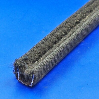 Rigid Window Channel - Felt & Rubber Lined 2x 1 metre pieces | eBay