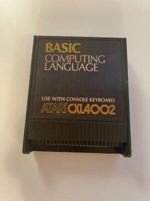BASIC : Computing Language CXL4002 Original ATARI 400/800 Computer ...