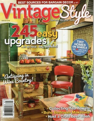 Winter 2018 Country Almanac Vintage Style Magazine, Refresh, Redo ...