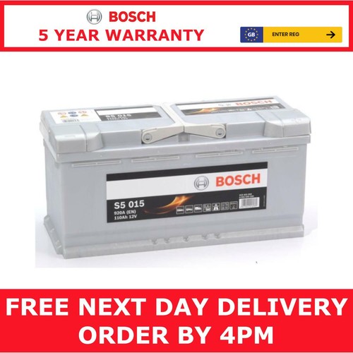 Bosch S5015 Car Battery 12V Sealed Calcium 5 Yr Warranty Type 020 | eBay