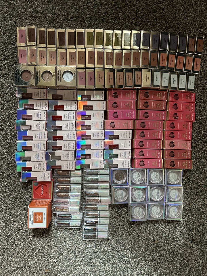 Wholesale Moira Cosmetics Lot | Bulk Makeup Lot - Brand New & Sealed ...