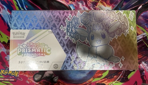 Pokemon TCG Prismatic Evolutions Super Premium Collection SPC Box ...