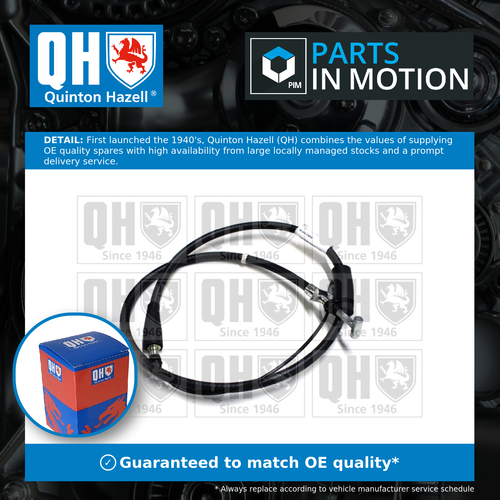 Handbrake Cable fits IVECO DAILY Mk2, Mk3 2.8D Rear 96 to 07 Hand Brake ...