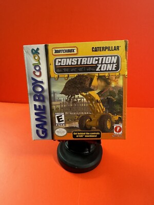 Matchbox Construction Zone Caterpillar Nintendo Game Boy Gameboy Color ...