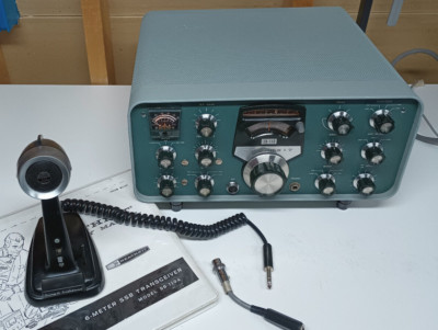 Heathkit SB-110 Rare, Vintage 6 Meter SSB/CW Ham Radio Transceiver W ...