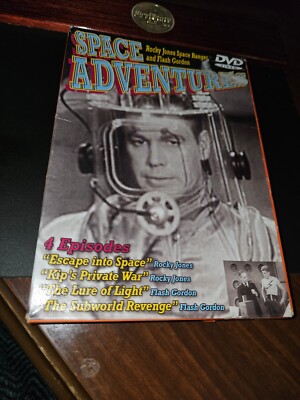 DVD Space Adventures - 4 TV Episodes FLASH GORDON & ROCKY JONES SPACE ...