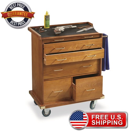 Rolling Storage Cabinet Drawers Locking Caster Wheels Workshop Garage ...