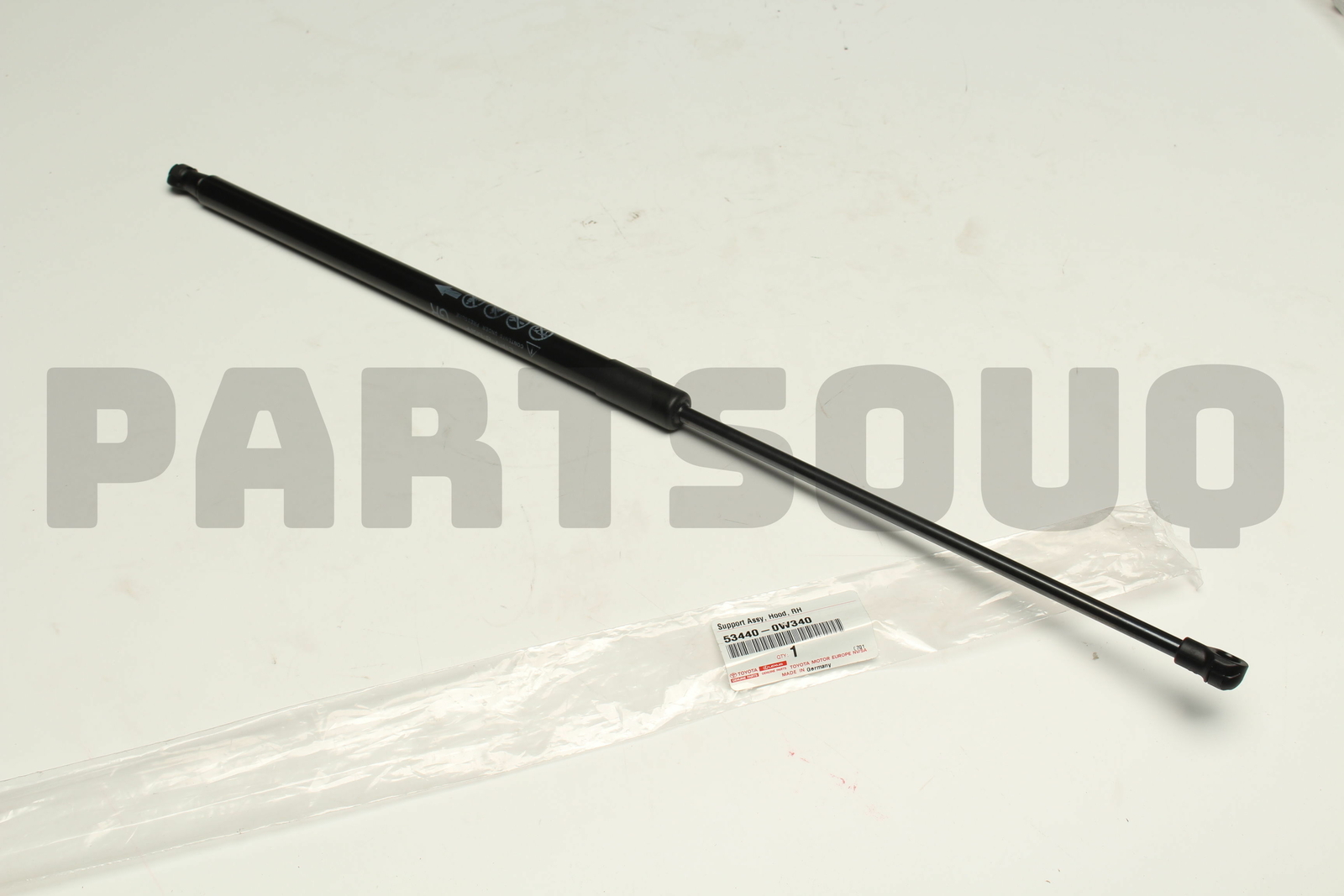 534400W340 Genuine Toyota SUPPORT ASSY, HOOD 53440-0W340 | eBay