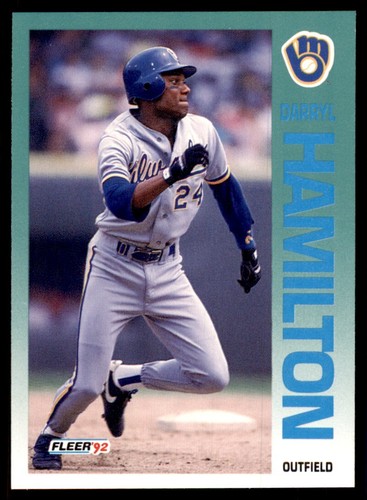 1992 Fleer Darryl Hamilton Baseball Cards #177 | eBay