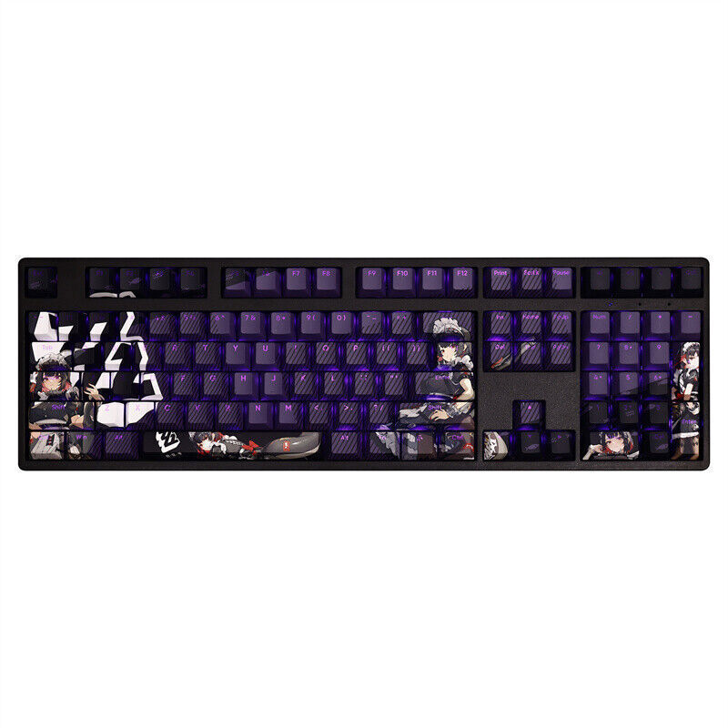 Zenless Zone Zero Ellen Joe RGB PBT Keycaps For Cherry MX Mechanical ...