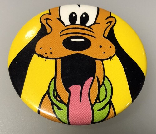 Pluto Disney Dog Mickey Mouse Pet Animal Cartoon Vintage Button Pin Pinback | eBay