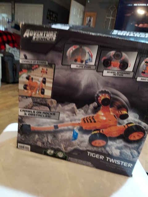 Adventure Force Tiger Twister Radio Controlled Stunt Vehicle Orange for ...