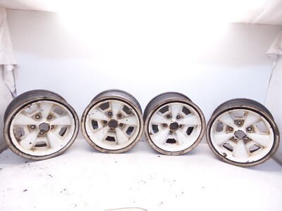 70-81 Camaro Z28 5 Spoke Rally Wheels Rims 15x7 4.25 Torque Thrust ...