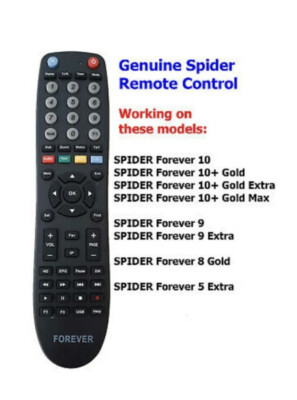 Spider receiver Genuine Remote Control working on Forever models 10& 9 ...