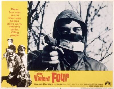The Violent Four Us Lobby Card Gian Maria Volonte 1968 OLD MOVIE PHOTO | eBay