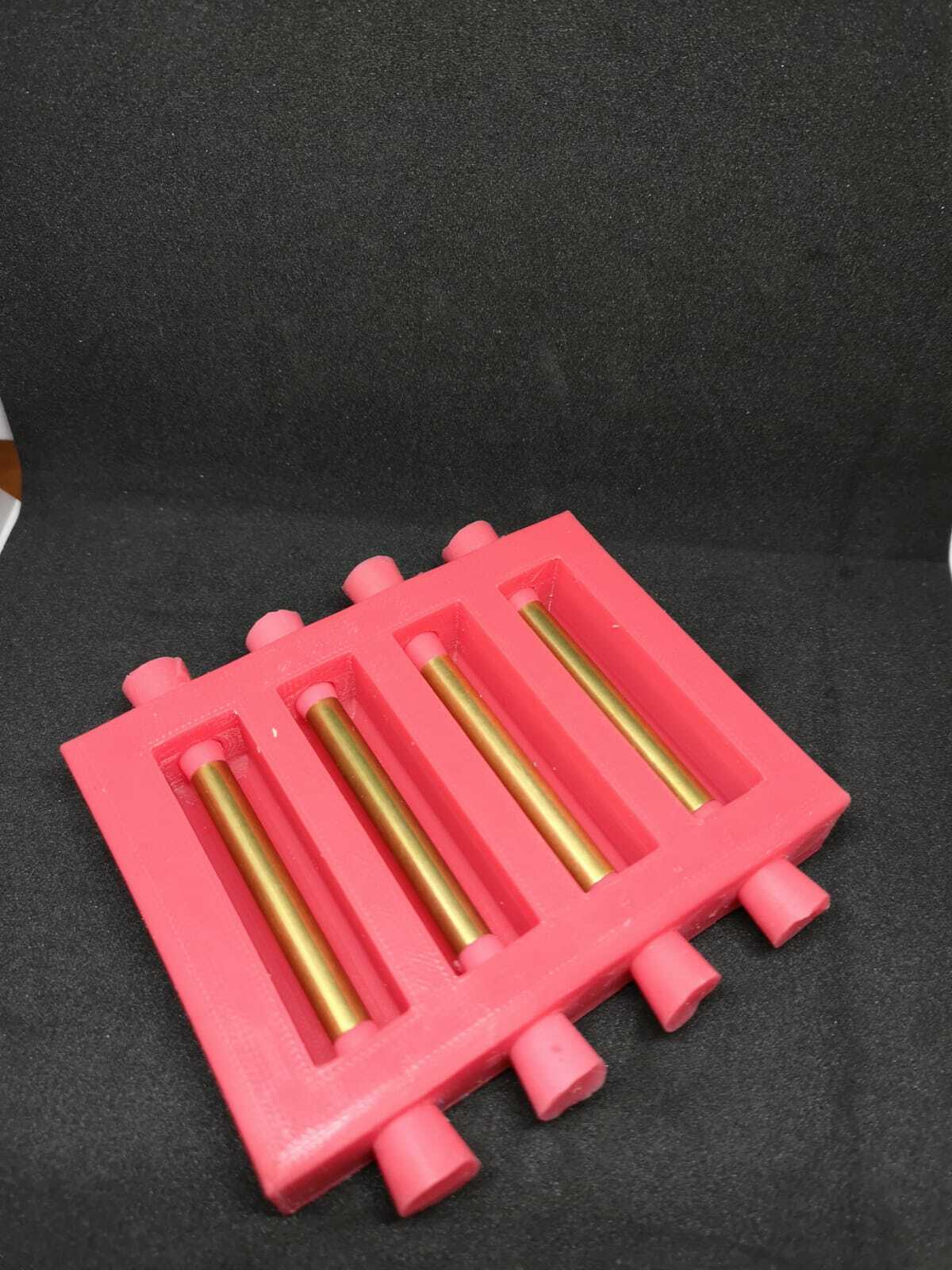 Silicone mould/mold Slimline Pen, Tube-in, Less-Resin, pen blanks for ...