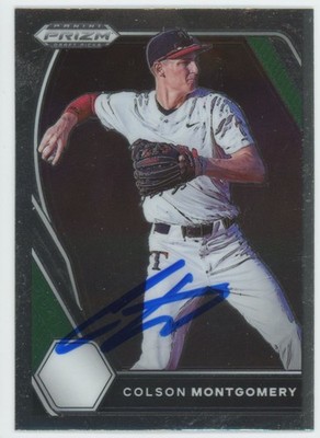 2021 Panini Prizm Draft Picks Colson Montgomery Auto Chicago White Sox ...