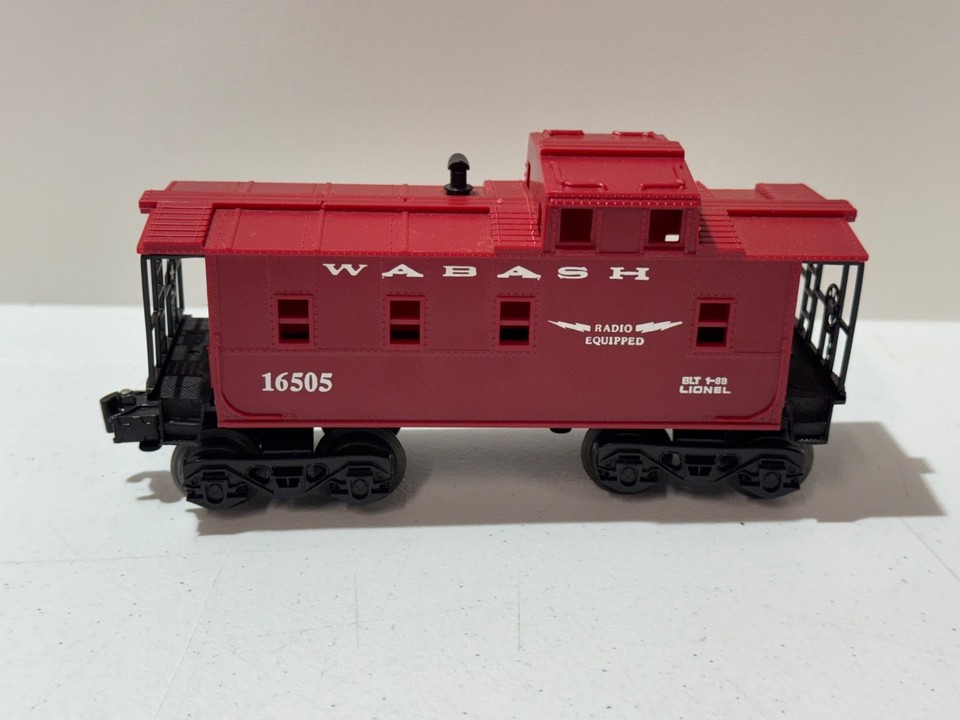 1989 LIONEL IRON HORSE FREIGHT TRAIN SET STEAM LOCO #8604 WABASH TENDER ...
