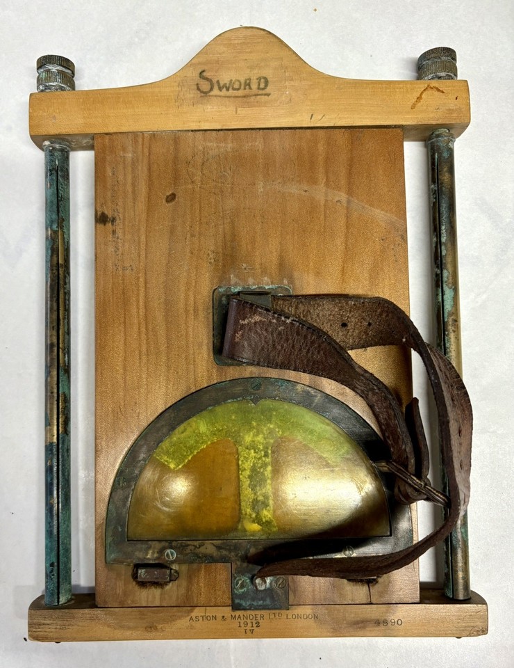 WW1 RFC - MAPBOARD - MAP PLOTTING BOARD NAVIGATION RNAS BRITISH ARMY ...