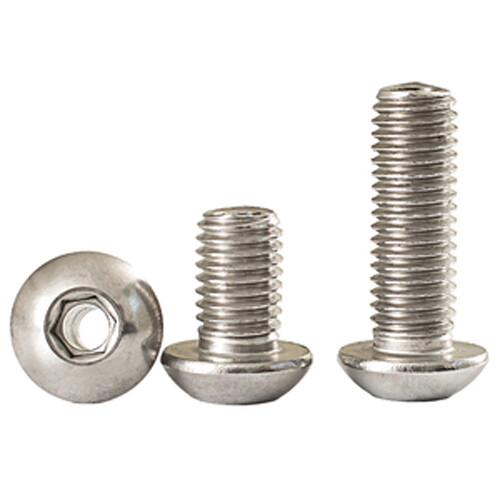 M6 M8 M10 M12 Hollow Screws Half round head Bolts Hexagon socket Screw ...
