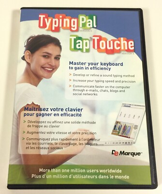 Typing Pal Tap Touche Version 6 - Improve Typing Speed English French ...