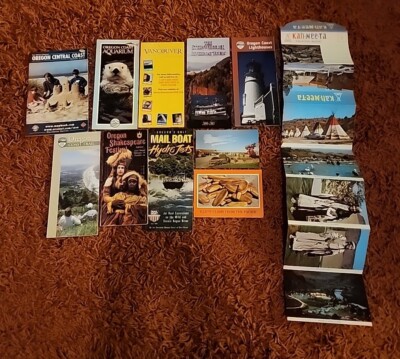 Oregon Postcard Pamphlet Booklet Lot Vintage | eBay