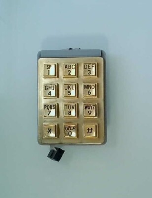 DKS Doorking Gold Keypad With Ribbon Cable 1804-013 | eBay