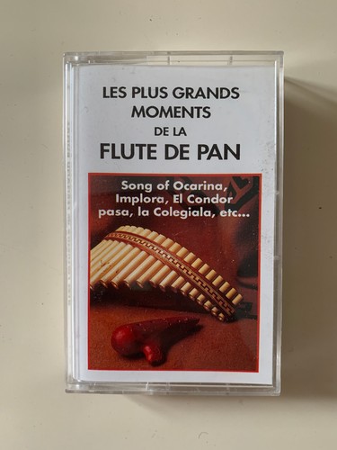 LES PLUS GRANDS MOMENTS FLUTE DE PAN/ Cassette Audio-K7 | eBay
