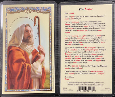 Holy Cards - Jesus The Good Shepherd