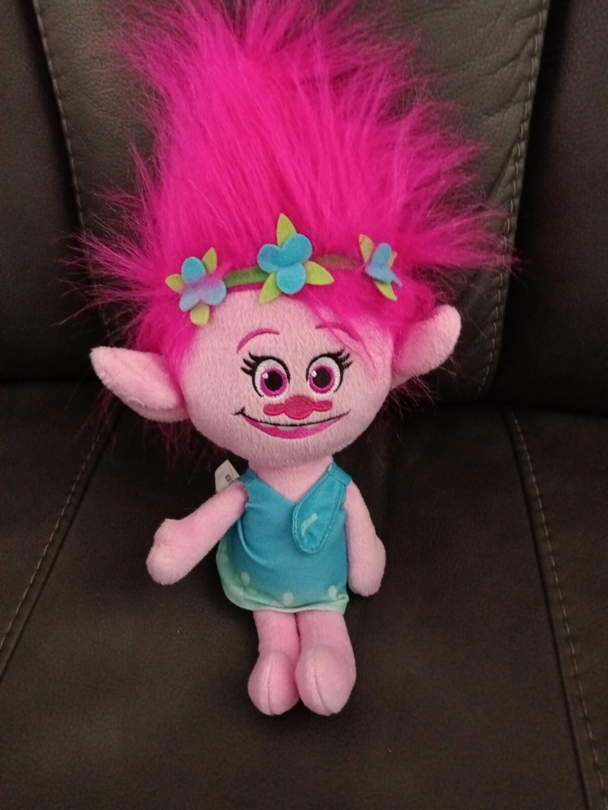 Dreamworks Trolls TALKING POPPY Plush 12" Talkin' Troll Doll B7772 ...