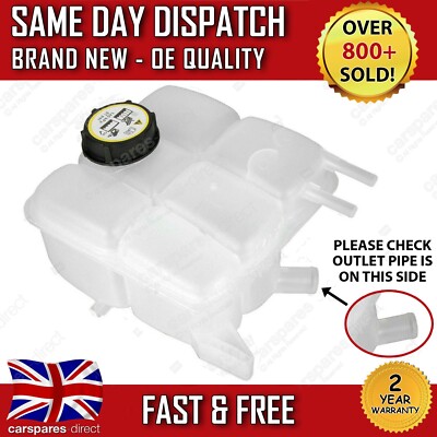 VOLVO V50, S40, C30, C70 RADIATOR COOLANT EXPANSION HEADER TANK BOTTLE ...