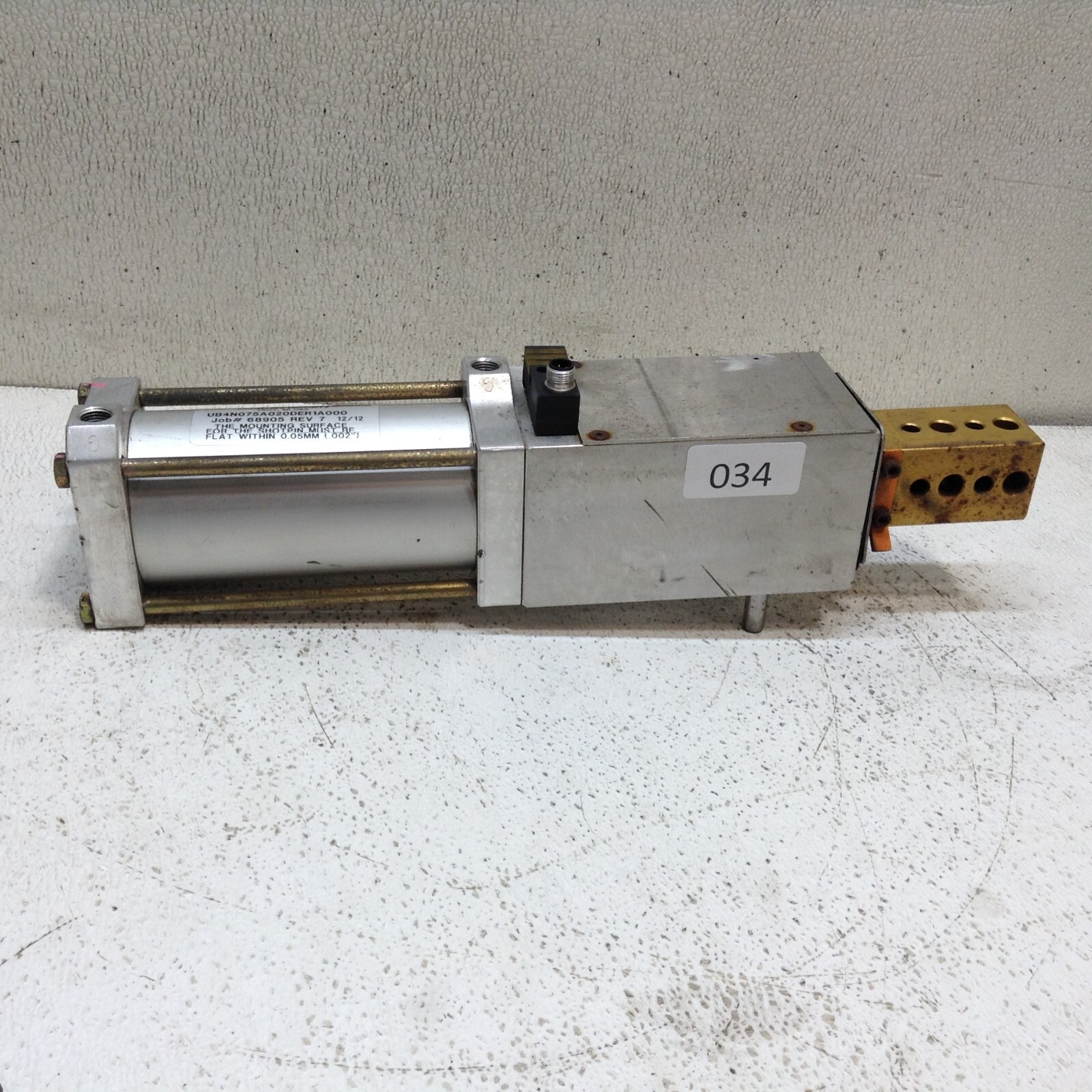 Welker UB4N075A020DER1A000 Pneumatic Clamp UB4 (TSC) | eBay