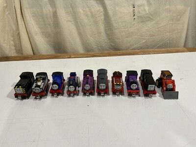 Lot of 10 Diecast Thomas Trains for Thomas and Friends Take N Play or ...