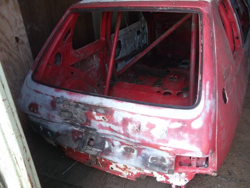 Peugeot 205 GTI body shell RALLY spec no sunroof full cage solid ...