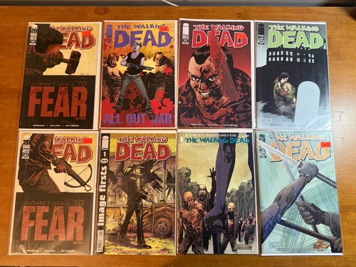 The Walking Dead Comic Lot Issues #1, #99, #100, #101, #109, #110, #111 ...